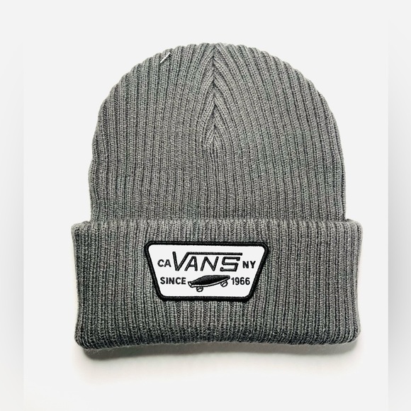 Vans | Accessories | New Vans Gray Beanie Knit Cap Hat | Poshmark